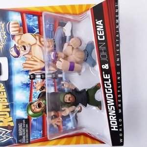 WWE | Toys | Wwe Wrestling Rumblers Series Hornswoggle John Cena Mini ...
